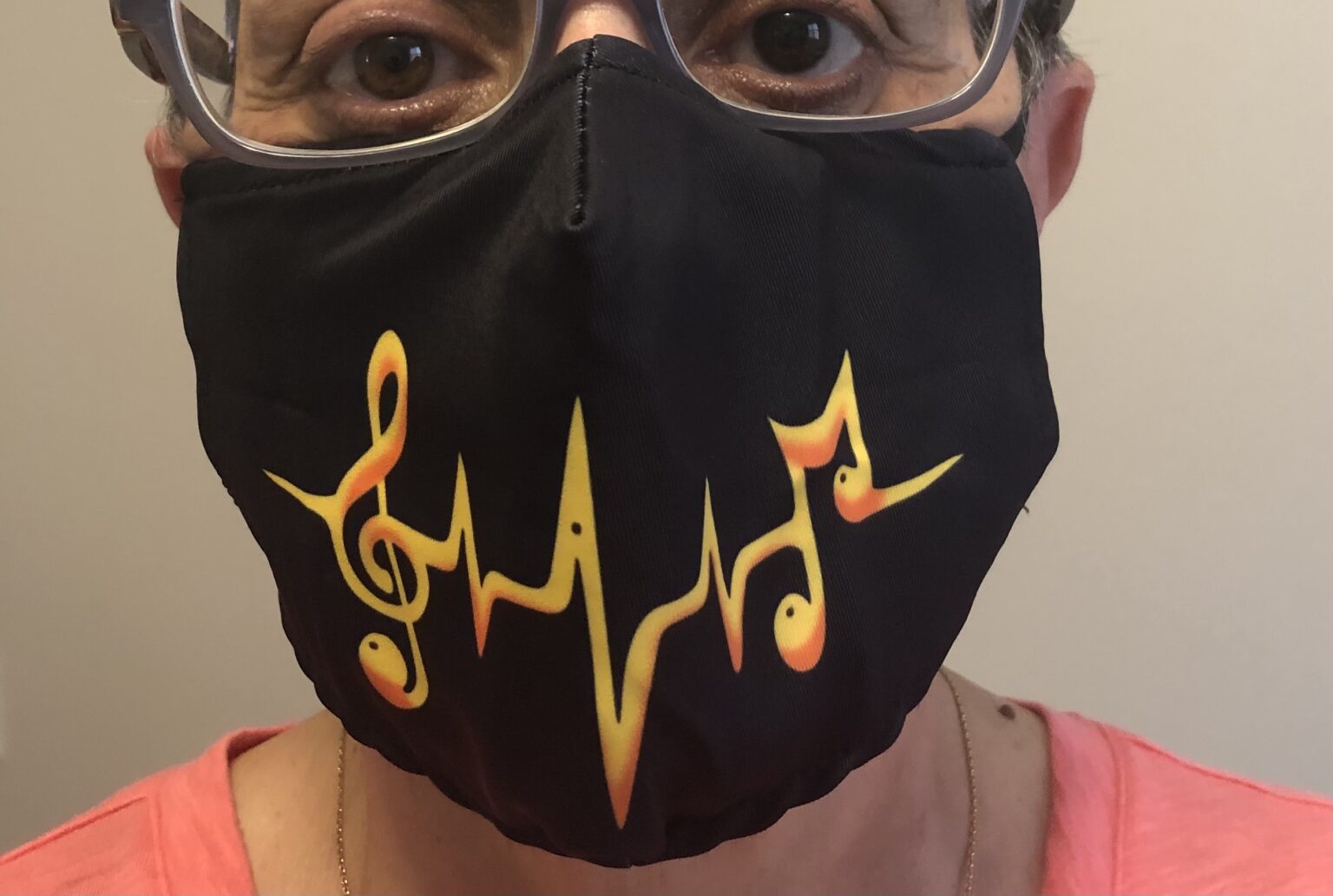 Face Mask - Heartbeat - Avian Guitars Canada
